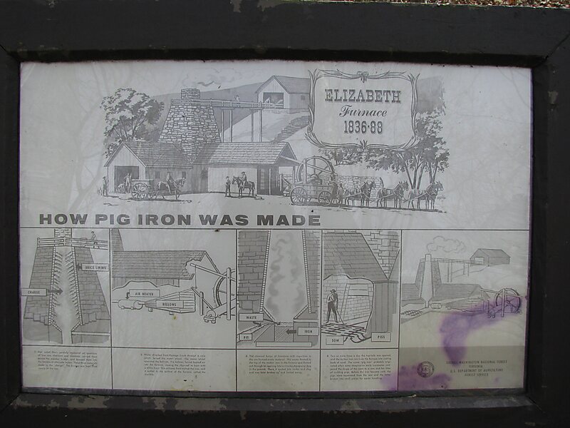 Elizabeth Furnace in George Washington and Jefferson National Forests ...