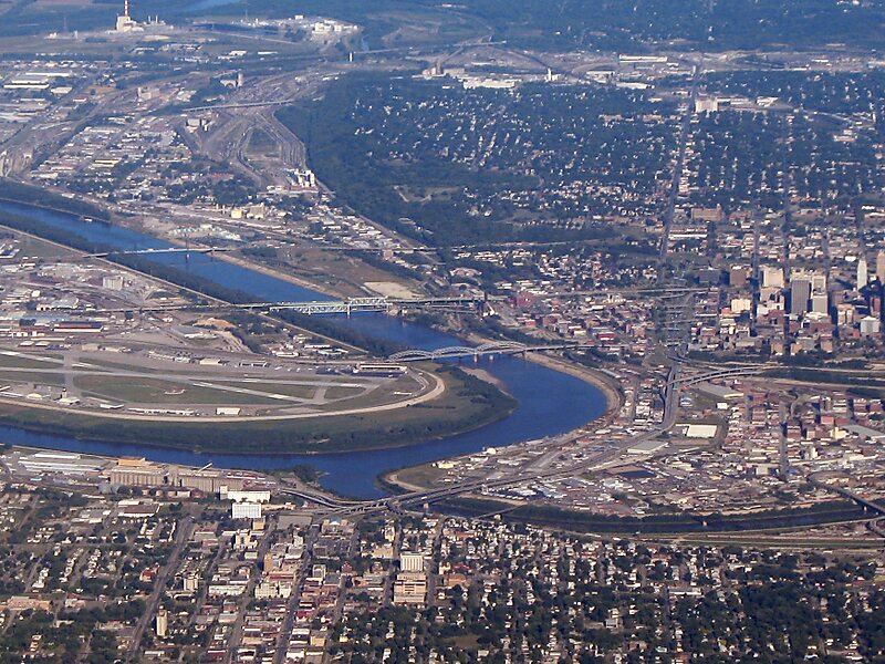 Charles B. Wheeler Downtown Airport in Kansas City, Kansas, United ...