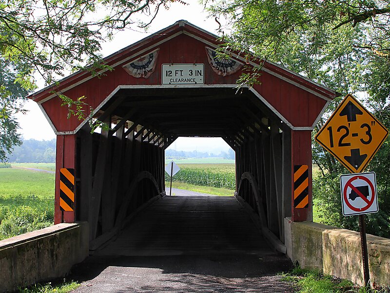 Gottlieb Brown Covered Bridge in Pennsylvania | Tripomatic